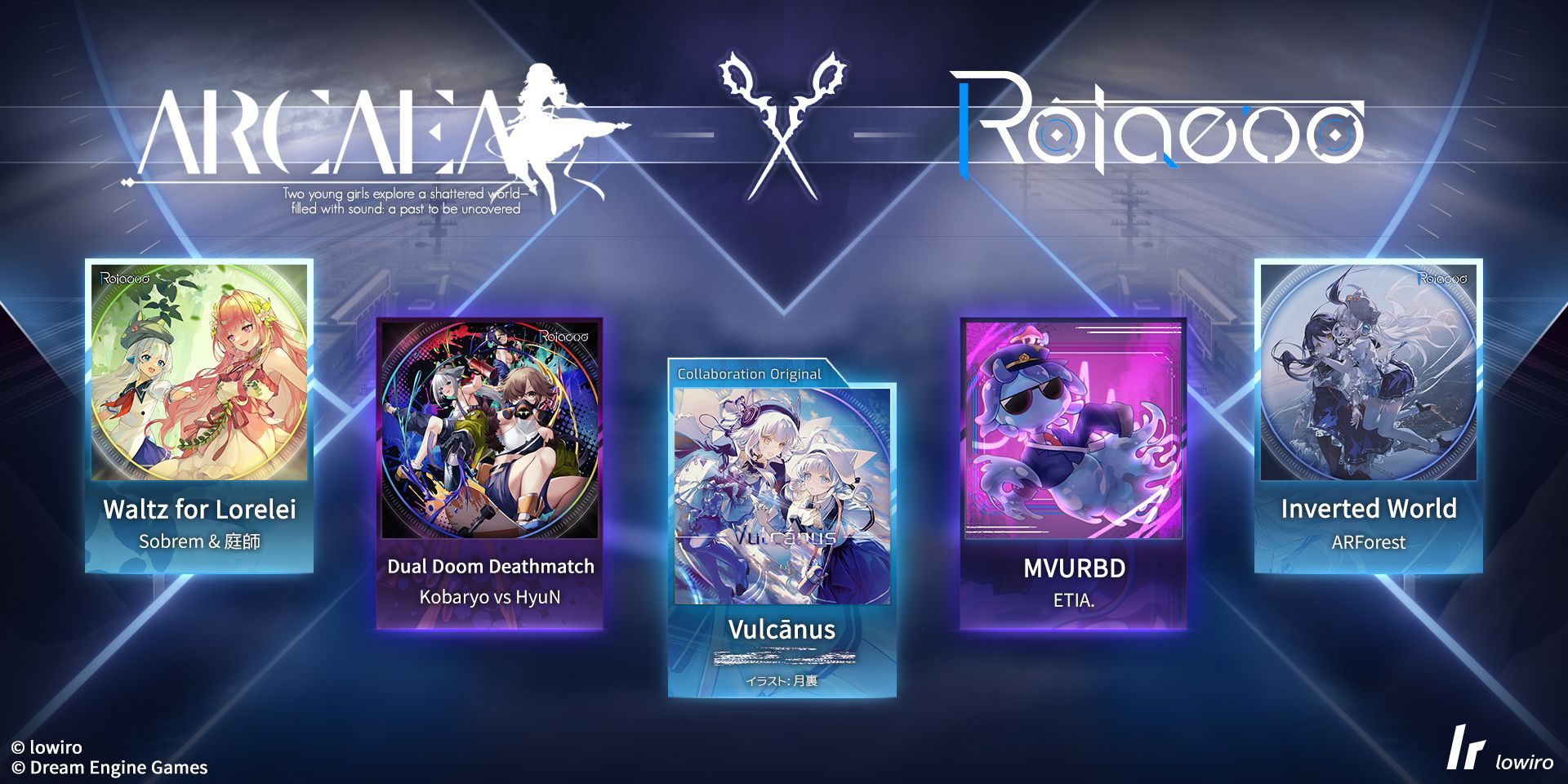 アーケアコラボ一覧2025【Arcaea】 | コラボアプリ界隈